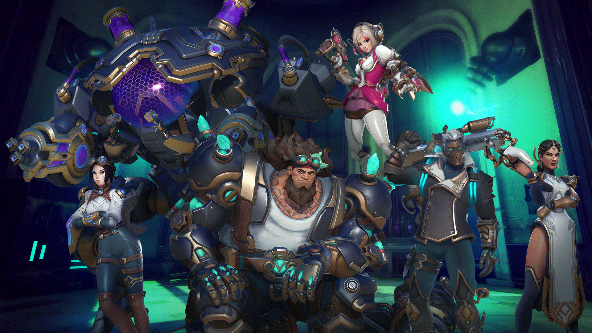 ชุดยักษ์ใหญ่เมจพังค์ - Overwatch | Battle.net