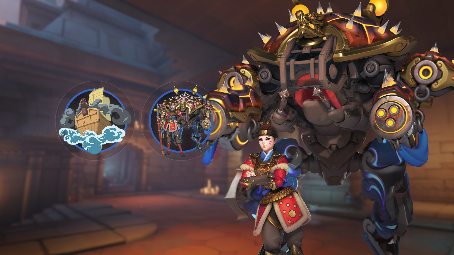 Turtle Ship D.Va Bundle - Overwatch 2 | Battle.net
