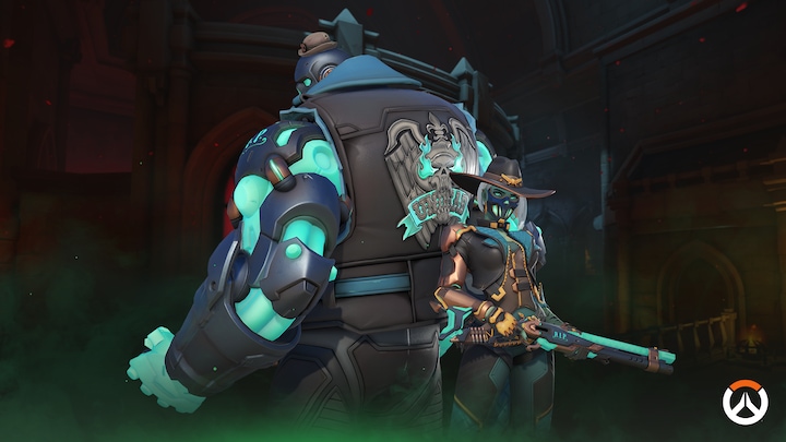 ชุดแอชผีสิง - Overwatch 2 | Battle.net