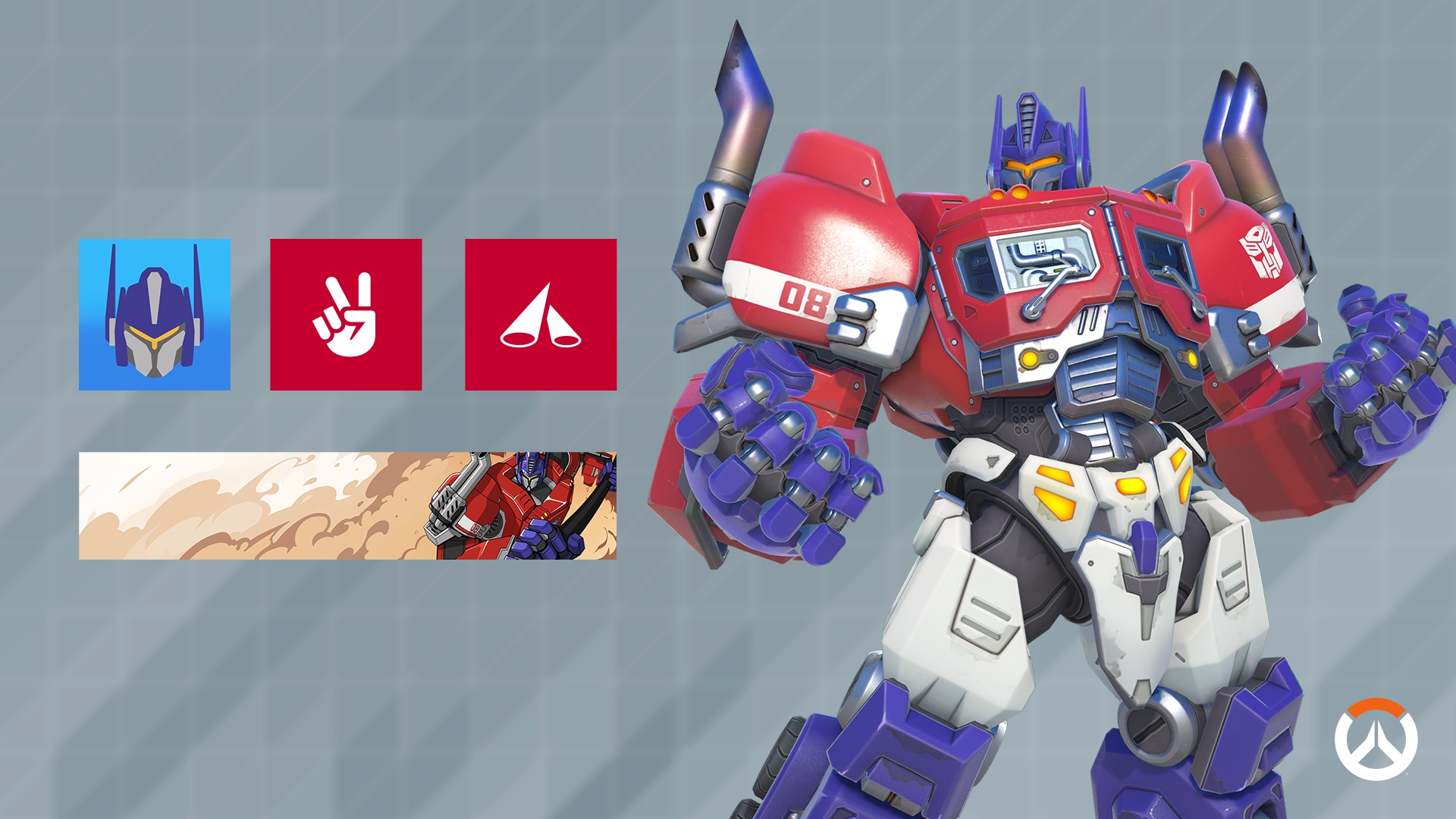 Oferta Reinhardt Optimus Prime - Overwatch 2 | Battle.net