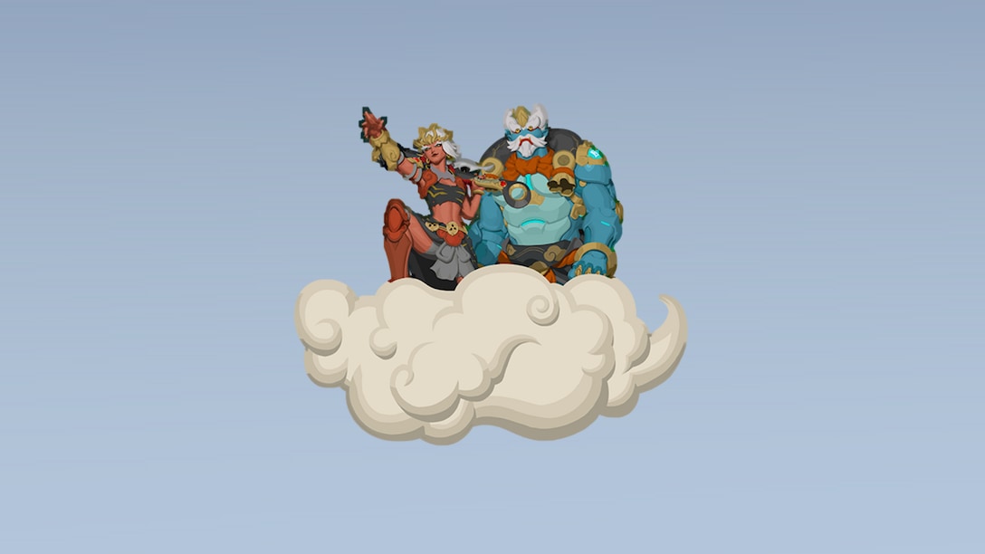 Oferta Raijin e Fūjin - Overwatch 2 | Battle.net